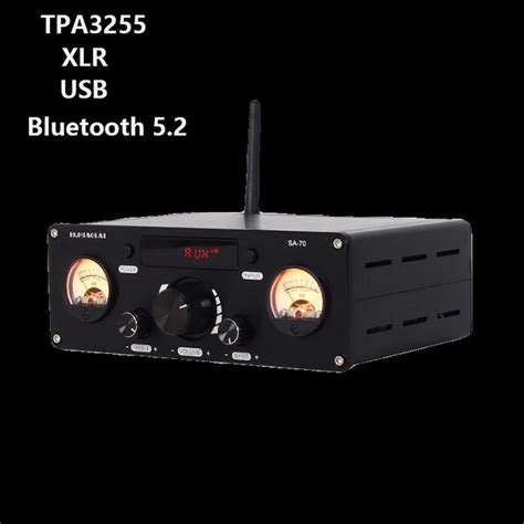 Мощный цифровой усилитель Bluetooth 5 2 Tpa3255 Оптоволоконный