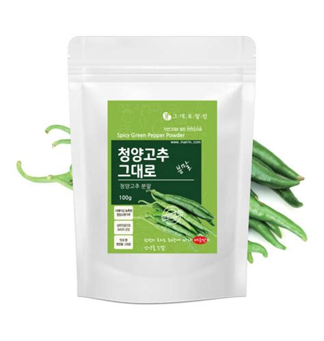 아트박스 Poom 아트박스그대로말린 그대로말린 천연조미료 청양고추 분말 100g 1개 티몬