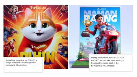 Bing Image Creator Create Your Own Unique Disney Pixar Posters