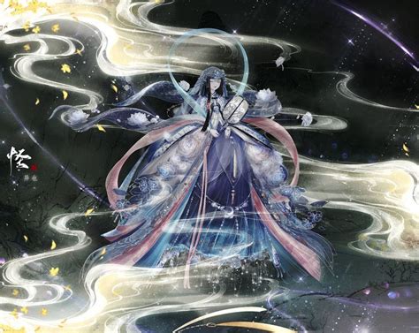 An Anime Character Is Standing In The Water