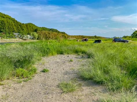 茨城清流公園河川敷久慈川の河川敷で野営ができる無料キャンプスポットを紹介 キャンプクエスト