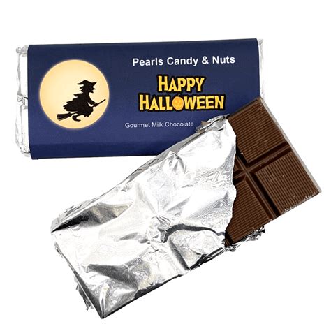 Halloween Chocolate Bar 25 Oz Pearls Candy And Nuts Nh