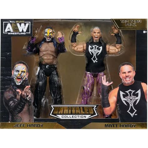 Aew All Elite Wrestling Unrivaled Collection Jeff Hardy Matt Hardy
