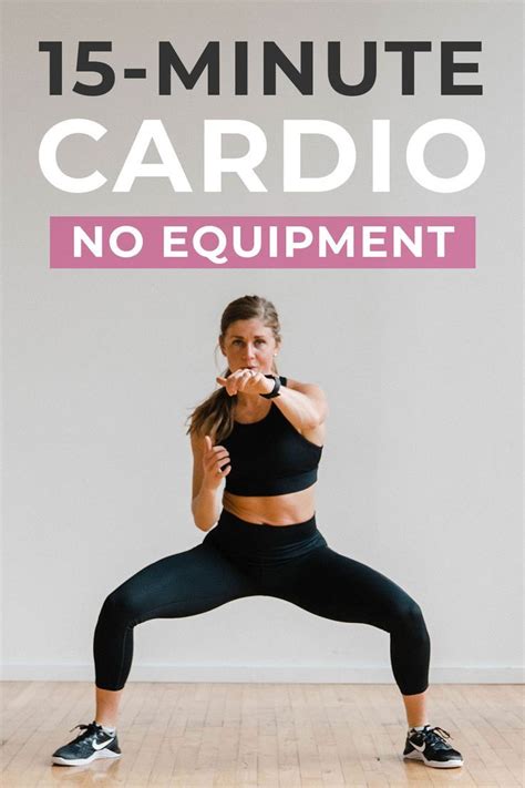 15 Minute Hiit Cardio Workout Video Nourish Move Love Hiit Cardio