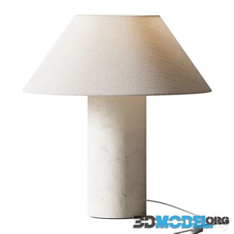3D Model – Zara Home Ceramic Base Table Lamp