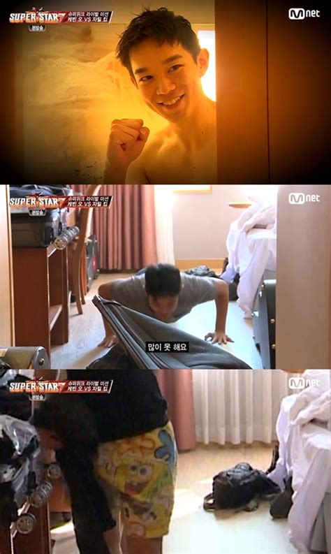 슈퍼스타k7 케빈오 상의탈의 Vs 자밀킴 속옷취향 극과극 매력