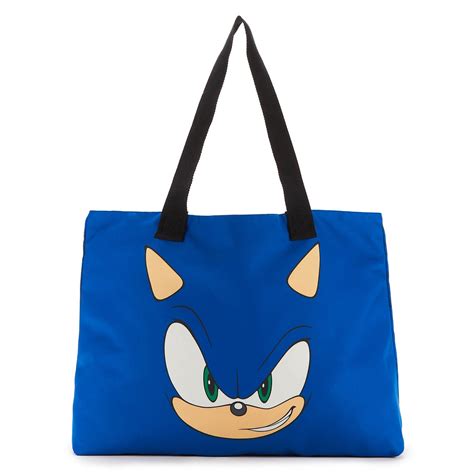 Sonic The Hedgehog Sonic Face Tote Bag Homeware Zavvi Us