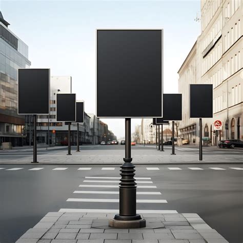Premium Photo Signposts Indicating Points Of Interest