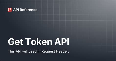Get Token Api Api Reference