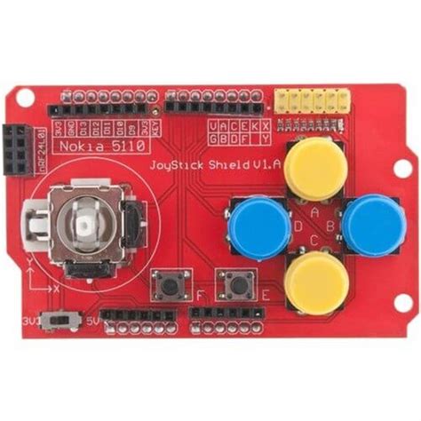 Arduino Joystick Shield Uygun Fiyat Ve Ayn G N Kargo Robotizmo Net