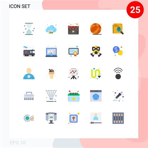 25 Universal Flat Colors Set For Web And Mobile Applications Page