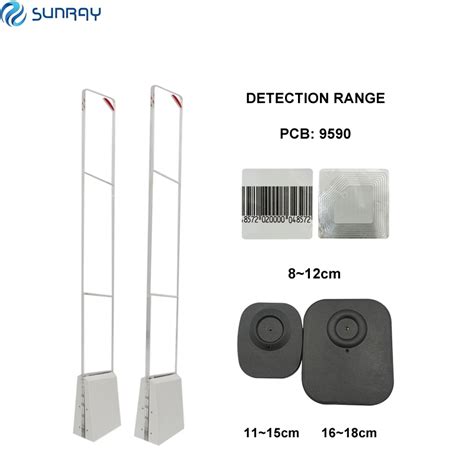 Alarm Door Eas Sensor Gate Rf Eas System For Supermarket Eas Rf