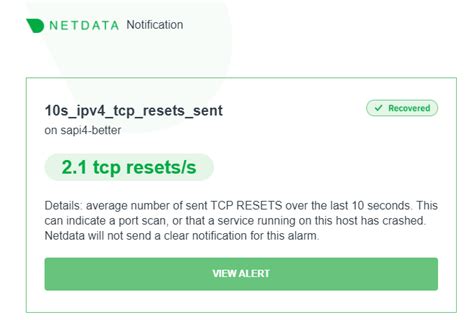 Ubuntu How To Disable Tcpresetsreceived From Netdata Unix And Linux