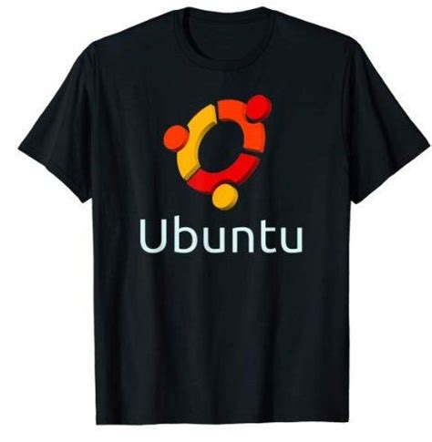 Linux Lover T Shirt Ubuntu Tagline And Logo Open Source Os Etsy