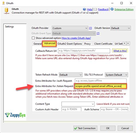 How Can I Include Resource Scope Or Additional Attributes In The Get Access Token Call Of A