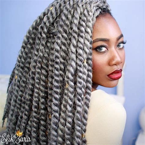 50 Amazing Ways To Rock Mambo Twists And Braids Essence