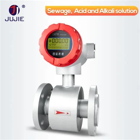 RS Electromagnetic Flowmeter Sewage Mud Waste Water Flow Meter Water Flow Mater And Flow Meter