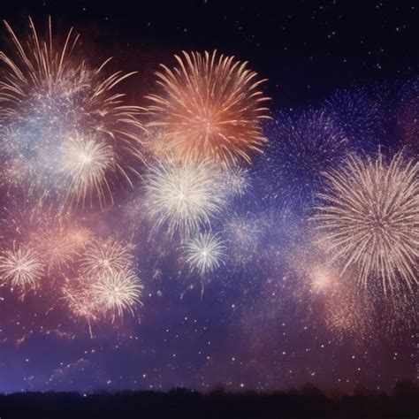Premium Ai Image Fireworks Pyrotechnics Skyrockets Firecrackers