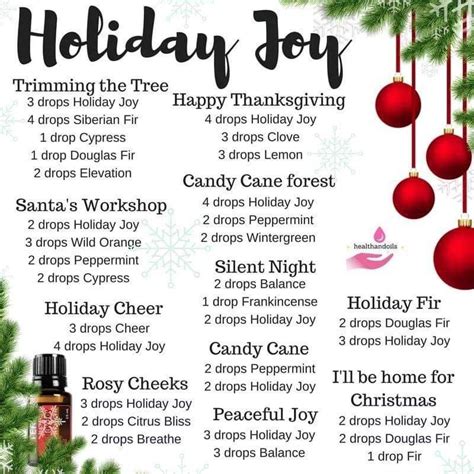 5 Christmas Diffuser Blends To Bring Holiday Cheer Artofit