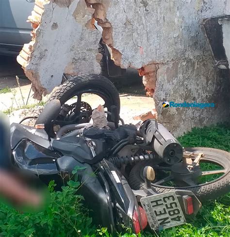 Motociclista Morre Em Colisão Contra Muro Jaru Online