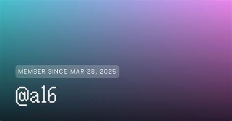 Al6 Al6 Transient Labs