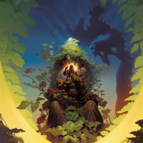 Premium Photo Wookiee Wonders Captivating Psychedelic Comic Book