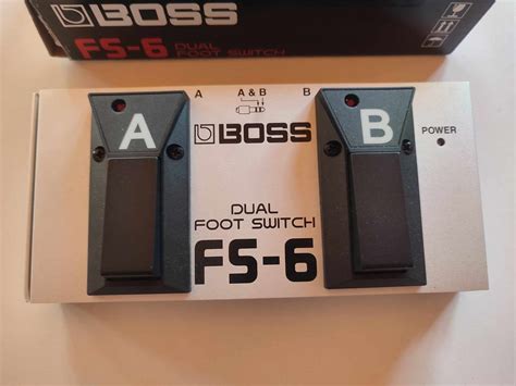 FS-6 Dual Footswitch - Boss FS-6 Dual Footswitch - Audiofanzine