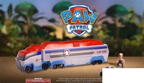 Patrolne Sape Paw Patrol Kamper Kamion Set 70 Cm Rajder Patrolne