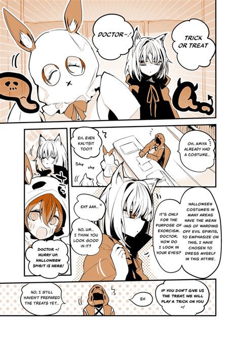 Amiya And Kaltsit Want To Play A Trick By 000apple Tl By Me R