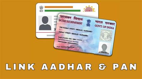 Link Pan Card Aadhar Card Online In 2024 Or Check Your Aadhar Pan