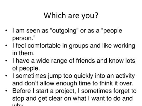 Ppt Introvert And Extrovert Powerpoint Presentation Free Download