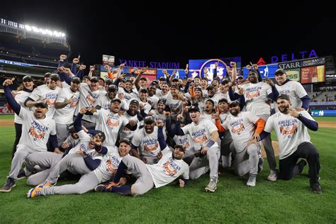 Astros Barren A Los Yankees Y Enfrentarán A Los Filis En La Serie Mundial