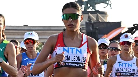 Orgullo Peruano Kimberly García Quedó Cuarta En 20 Km De Marcha En