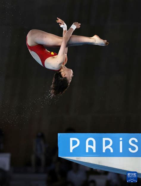 女子高飛び込み、中国が金銀独占 パリ五輪