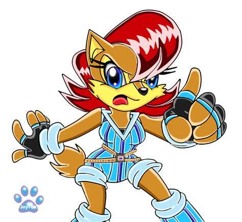 Sally In Sonic X Style By Jayfoxfire On Deviantart