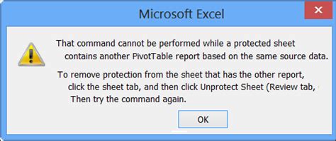 Refresh Pivot Table On Protected Sheet Excel Pivot Tables