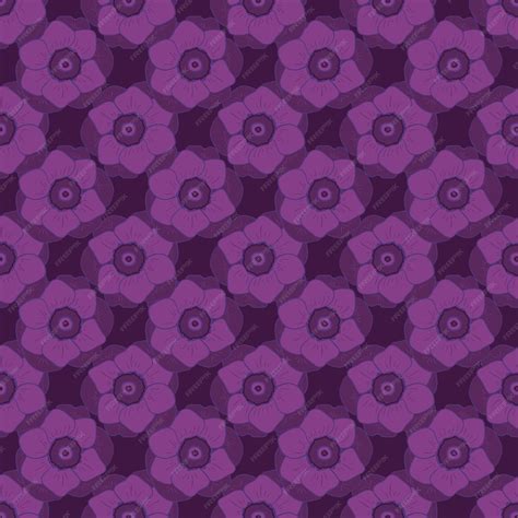 Premium Vector Vector Seamless Floral Pattern Modern Abstract Decorative Texture For Surface