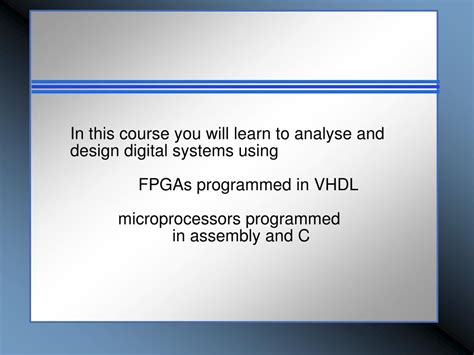 Ppt Welcome To Engn3213 Digital Systems And Microprocessors Powerpoint