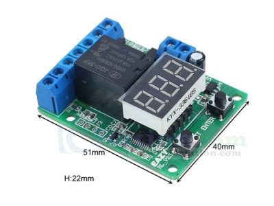 DC V Programmable Trigger Time Delay Switch Controller Seconds Minutes