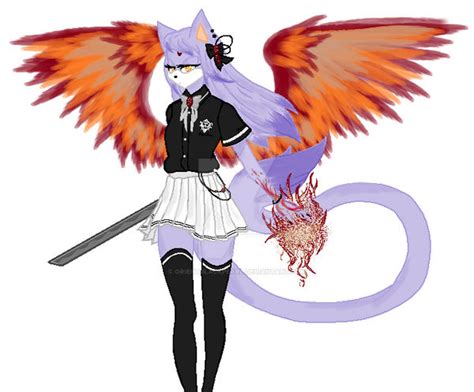 Fire Kitty By Orientblackpearl On Deviantart