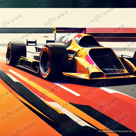 Ai创作图赛车背景 昵图网