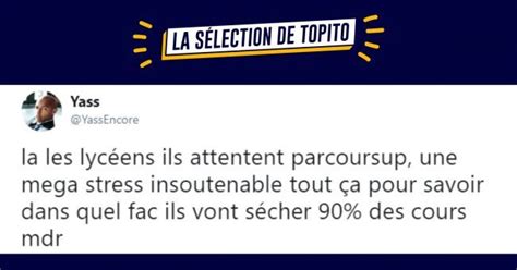 Top 25 des tweets les plus drôles sur Parcoursup une plateforme