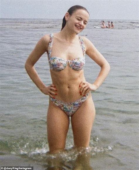 Joey King Shares Rare Bikini Snaps While Enjoying A Beach Day With Pal