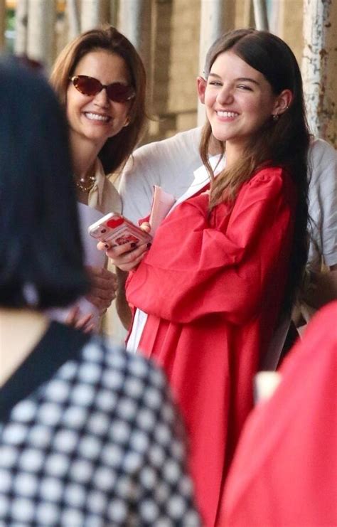 Suri Cruise Celebrates High School Graduation With Mom Katie Holmes