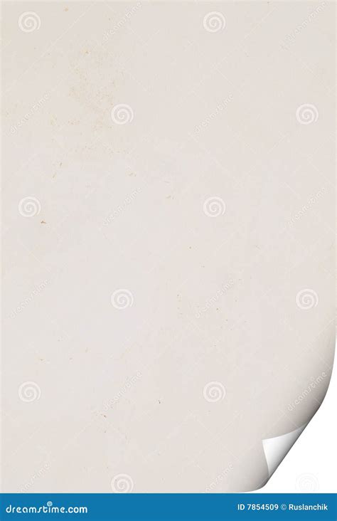 Paper With Curl Stock Image Image Of Flow Clear Abstract 7854509