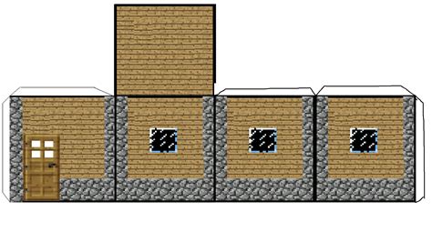 Village Minecraft Papercraft House Minecraft Papercraft House Porn