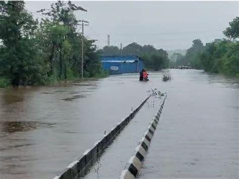 Maharashtra Rain Photo राज्यात पावसाचं धुमशान कुठे दरडी कोसळल्या तर