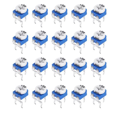 20pcs Rm065 1m Ohm Trimpot Trimmer Potentiometer Variable Resistor