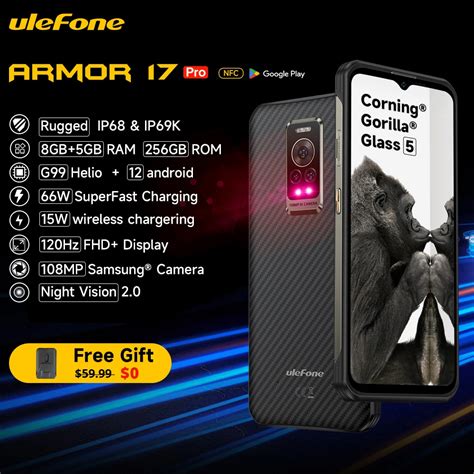 Ulefone-Armor-17-Pro-Rugged-Smartphone-Night-Vision-13GB-256GB-Helio ...