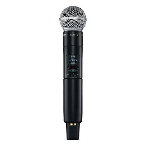 Shure Slxd2sm58 Digital Wireless Handheld Transmitter